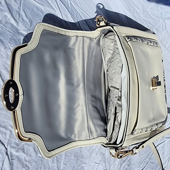 Coach | Bags | Nwt Coach Madison Twotone Python Embossed Small Sadie ...